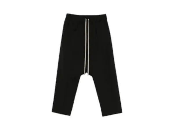 Rick Owens Drawstring Cropped Trousers