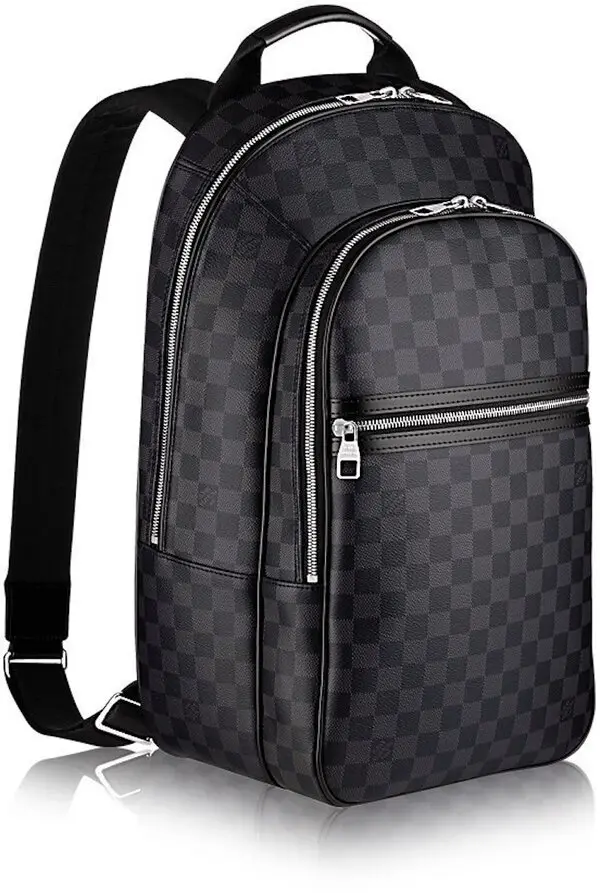 LOUIS VUITTON Michael Nm Backpack Damier Graphite