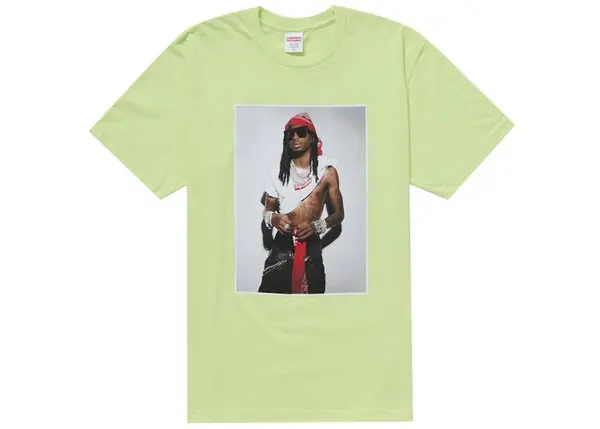 Supreme Playboi Carti Tee Shirt - Pale Green
