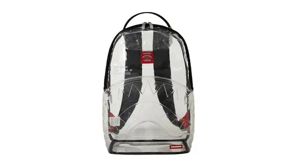 SPRAYGROUND Clear Shark Central Backpack - Multicolor