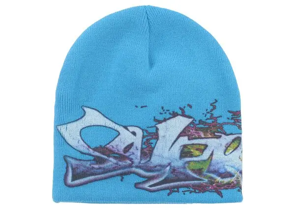 Supreme Tag Beanie Fw25 - Blue