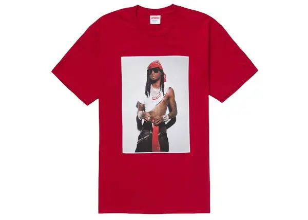 Supreme Playboi Carti Tee Shirt - Red