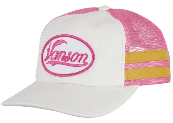Supreme Vanson Leathers 6-panel Cap - White