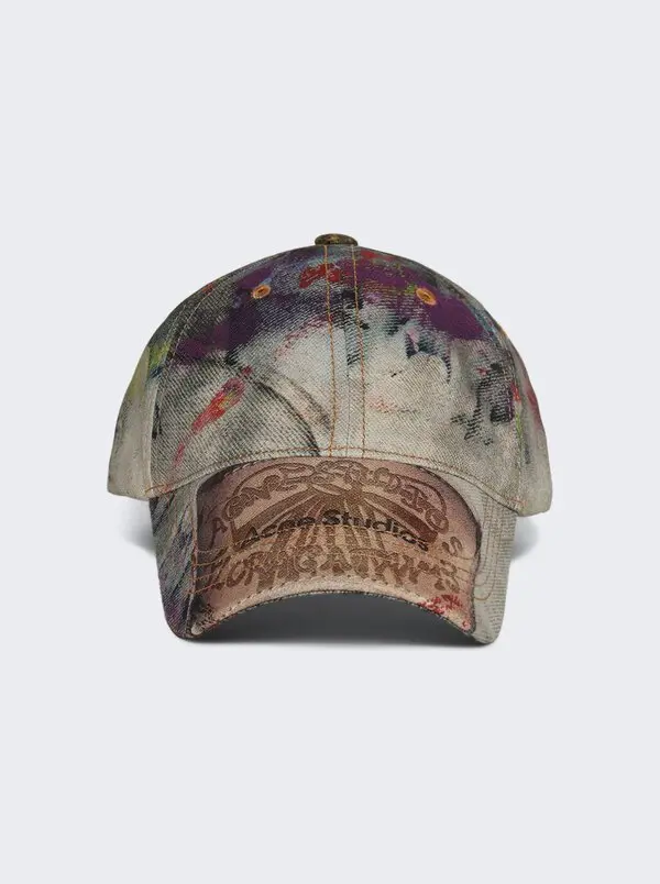 Acne Studios Printed Cap - Multi