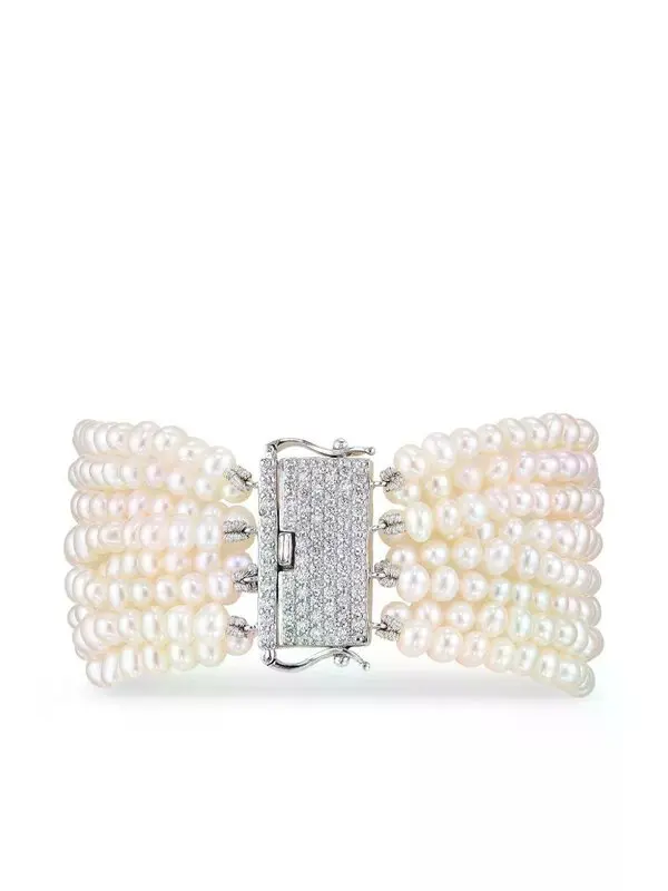 ANABELA CHAN Vermeil Pearl Bracelet - Silver