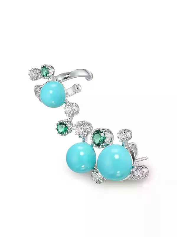 ANABELA CHAN 14k White Gold Diamond Ear Cuffs