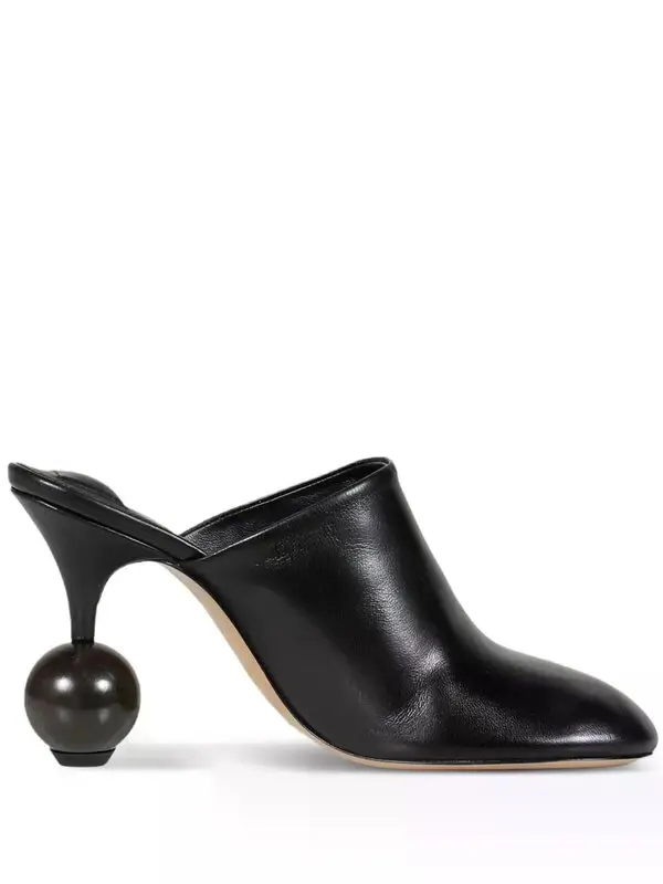 Jacquemus 90mm Sphere-heel Leather Mules