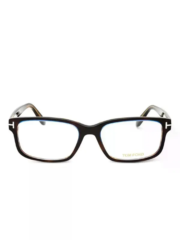 TOM FORD Square Full-rim Glasses - Black