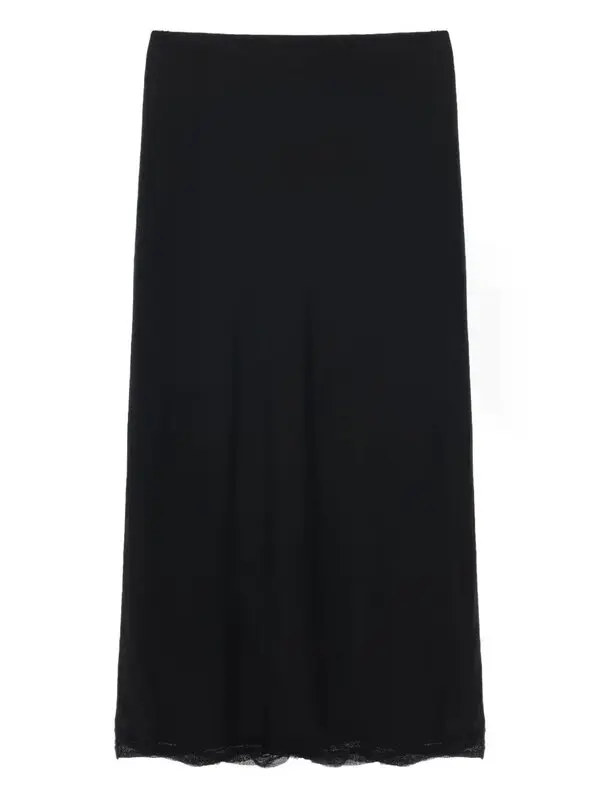 TOTEME Satin Midi Slip Skirt