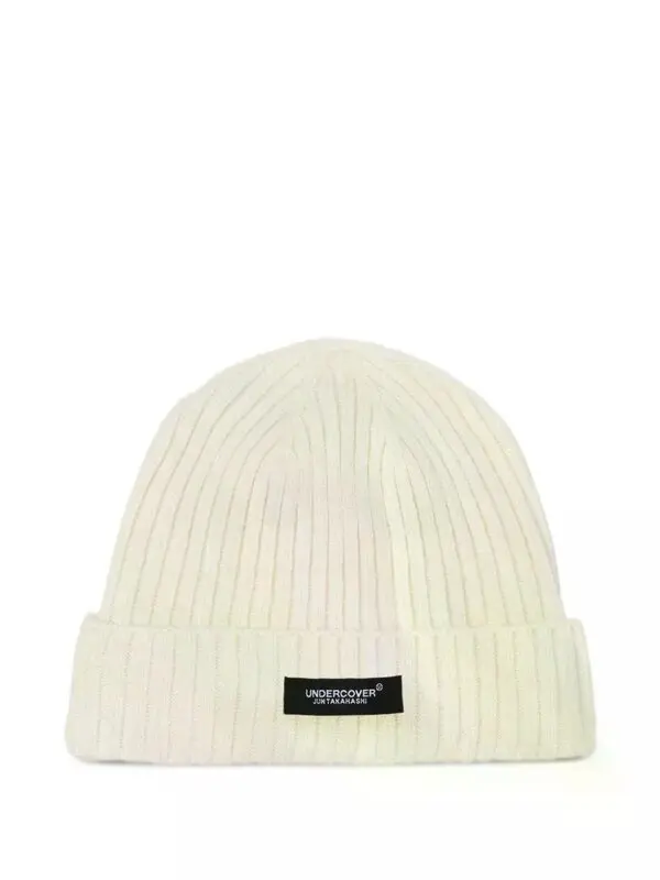 UNDERCOVERISM Ribbed Beanie - Neutrals