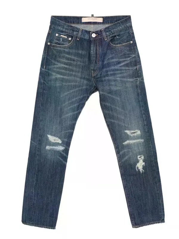 YES LONDON Distressed-detail Jeans