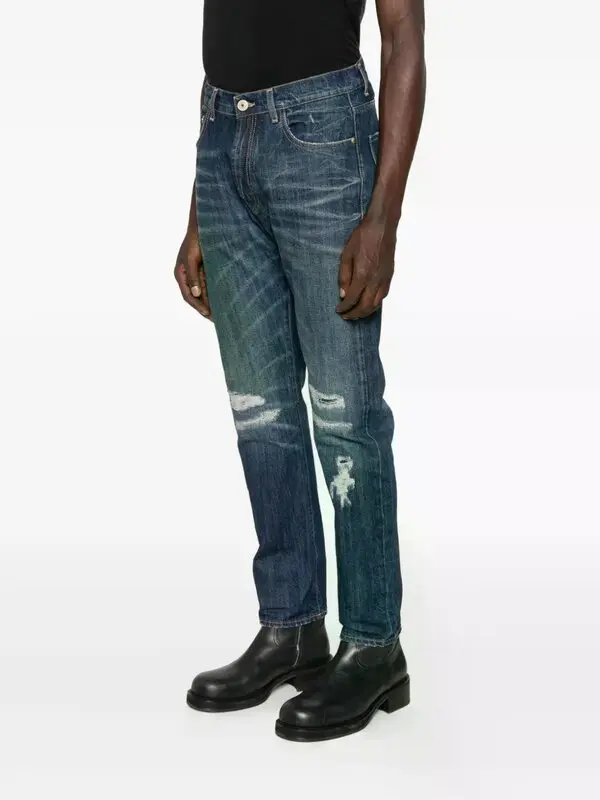YES LONDON Distressed-detail Jeans