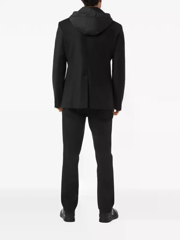 BILLIONAIRE Hooded Button-fastening Blazer