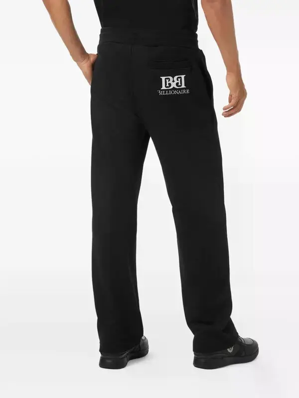 BILLIONAIRE Logo-print Track Pants - Black