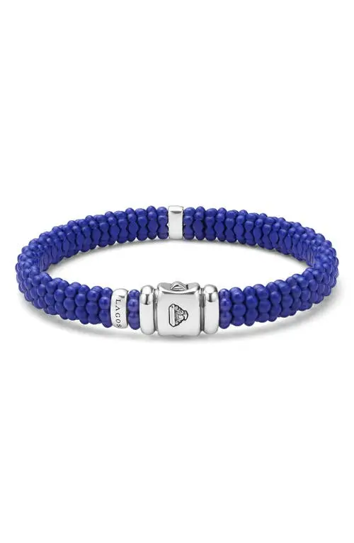 Lagos Anthem Marine Ceramic Bracelet