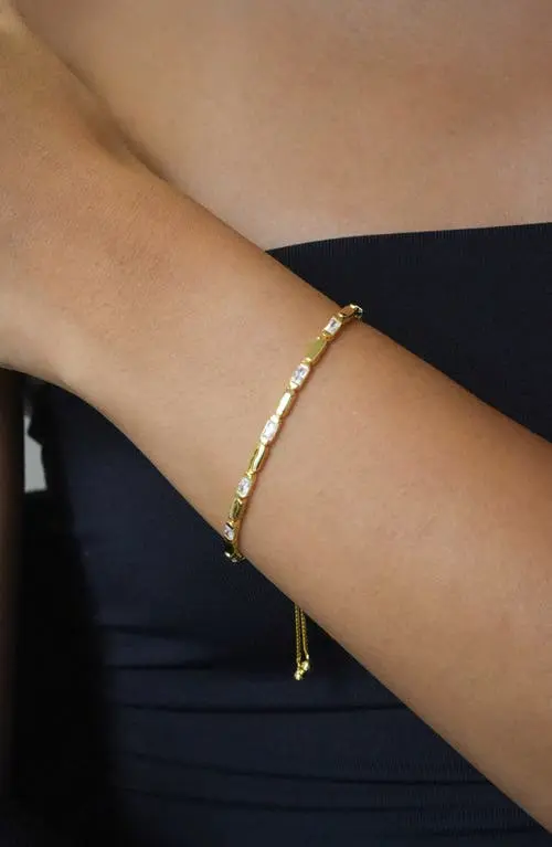 Argento Vivo Baguette Slider Bracelet