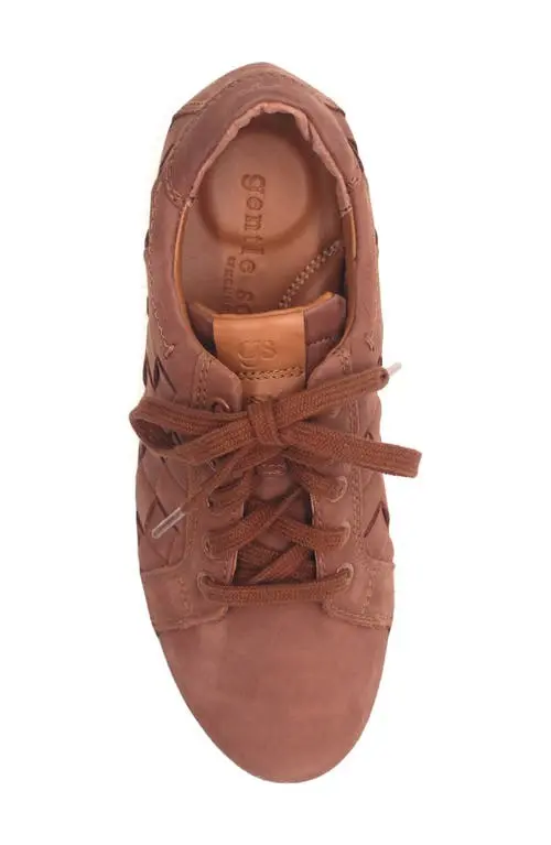 Gentle Souls Kindy Platform Sneakers - Chocolate Nubuck