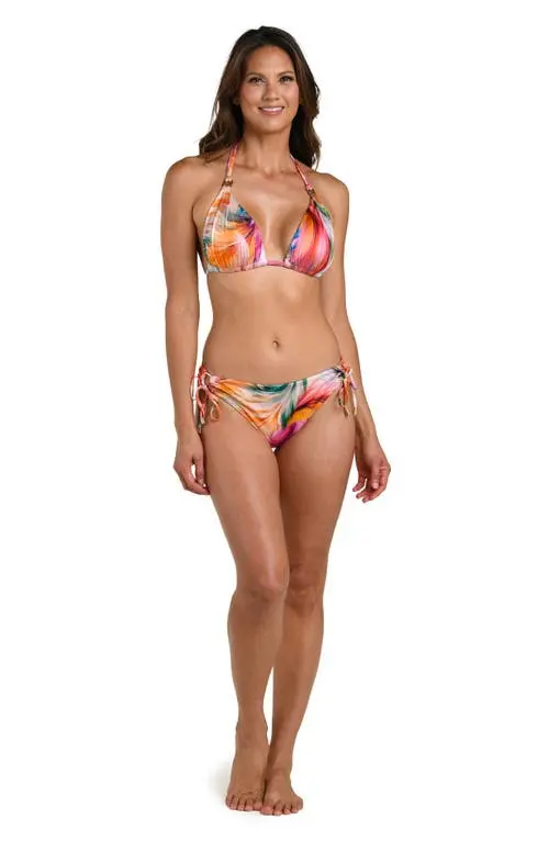 La Blanca Feathered Impression Bikini Top