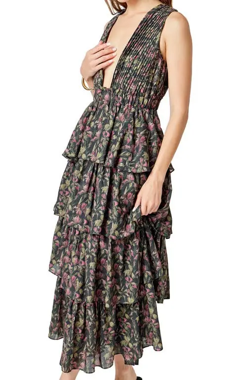 Endless Rose Floral Tiered Maxi Dress