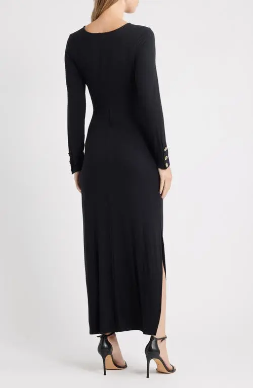 black lace plus size dress Gorgeous Black Evening Dresses Plus Size Evening Dress Chiffon Lace Applique Illusion Short Sleeves Floor Length Wedding Guest Dress main image 0
