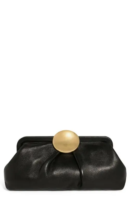 AIMEE Full Circle Frame Clutch - Black