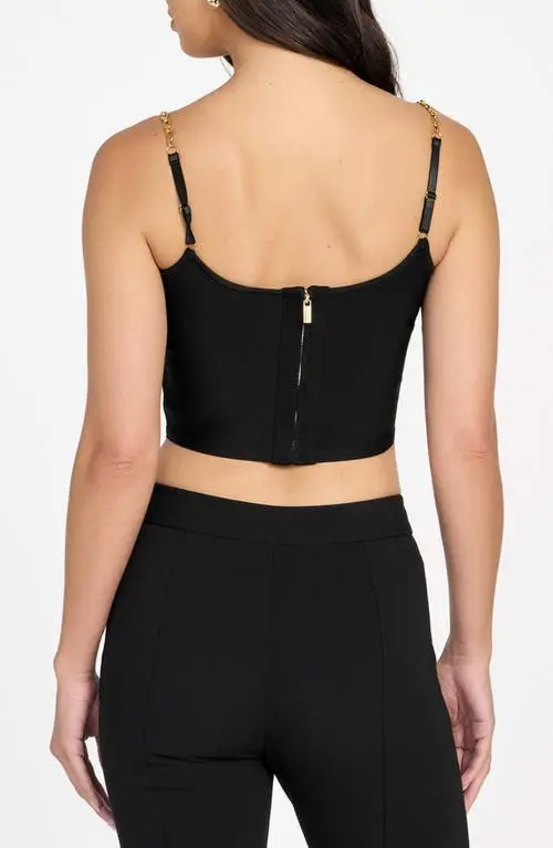 MARCIANO Aisha Bustier Crop Top