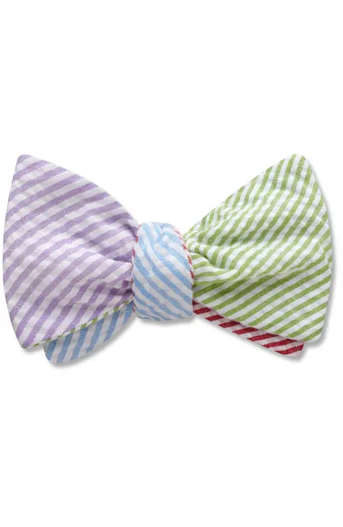 BEAU TIES OF VERMONT Four Rivers Bay Reversible Bow Tie - Freestyle