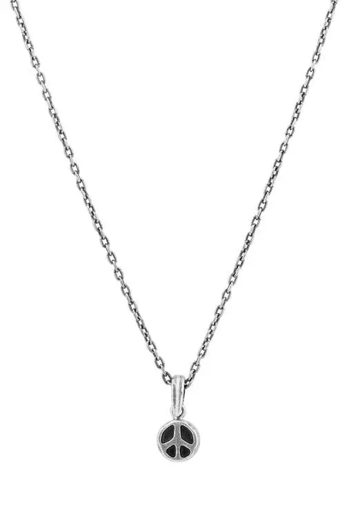 John Varvatos Artisan Pendant Necklace - Silver