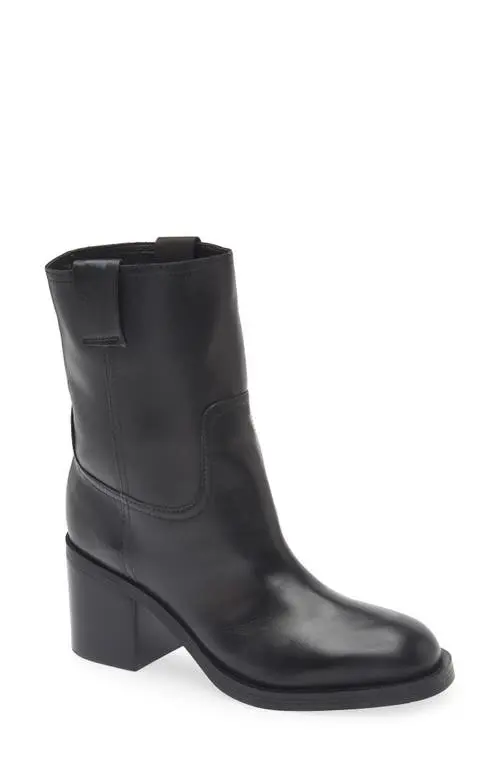 Schutz Wyatt Leather Bootie