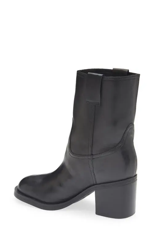 Schutz Wyatt Leather Bootie