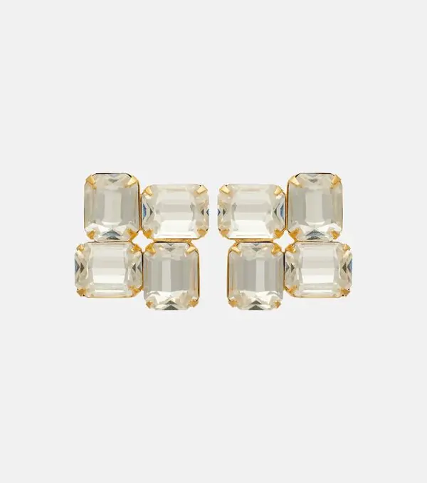JENNIFER BEHR Piccolo Embellished Earrings - Gold