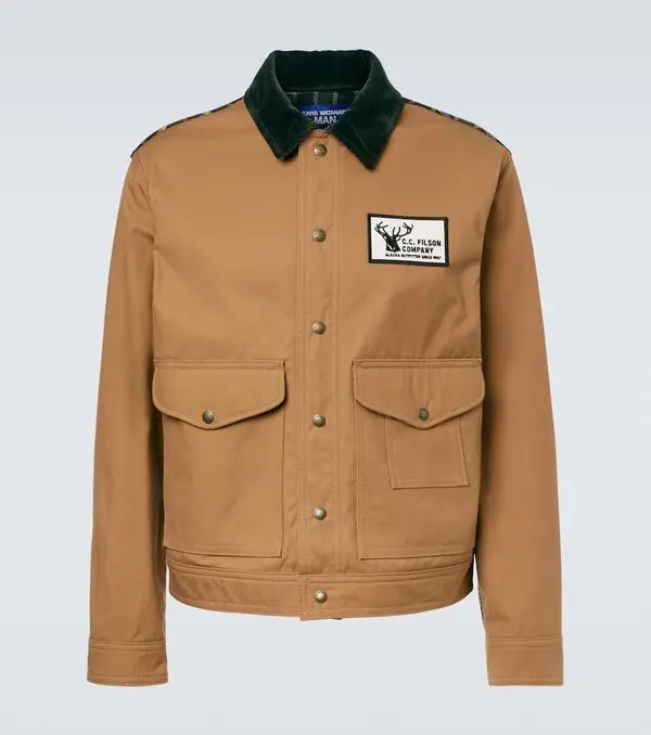 Junya Watanabe X Filson Cotton And Wool-blend Jacket - Brown