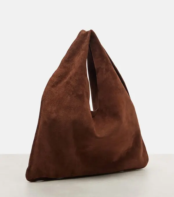 THE ROW Bindle Small Suede Tote Bag