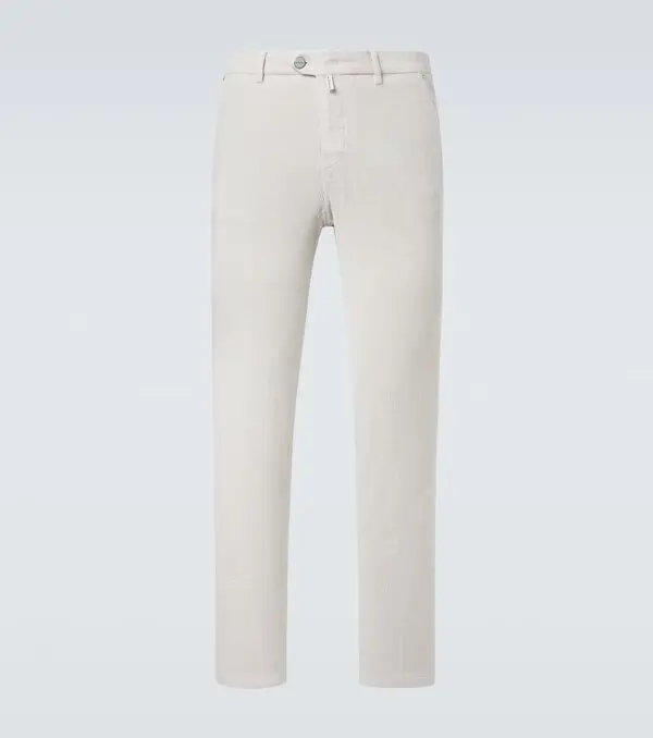 Kiton Cotton-blend Corduroy Trousers