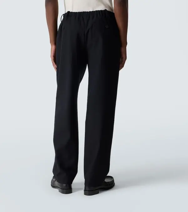 Dries Van Noten Penny Wool Straight Pants