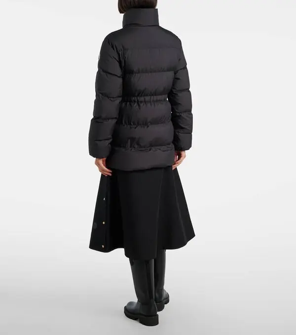 Moncler Brossette Quilted Down Jacket - Black