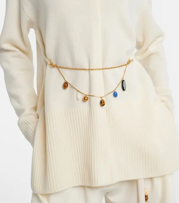 XU ZHI Belted Wool Cardigan