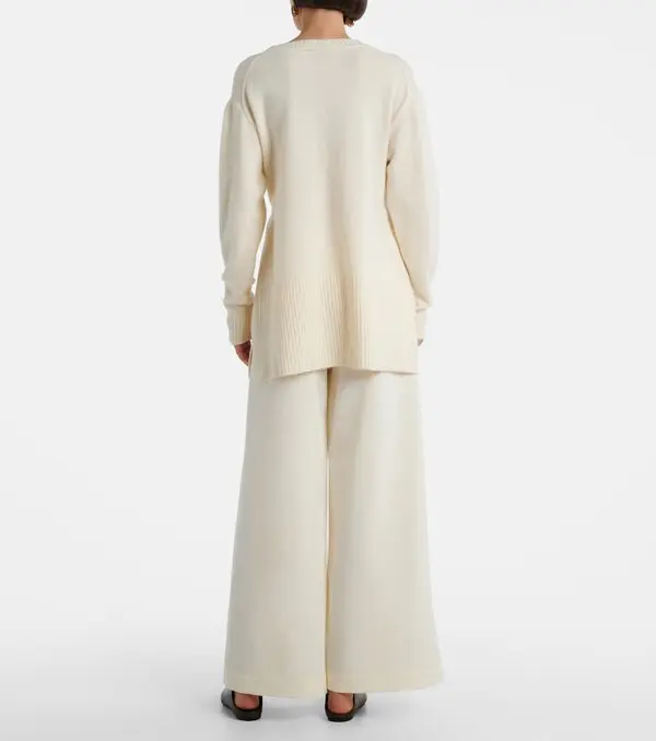 XU ZHI Belted Wool Cardigan