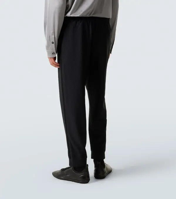 Giorgio Armani Gaufré Straight Pants
