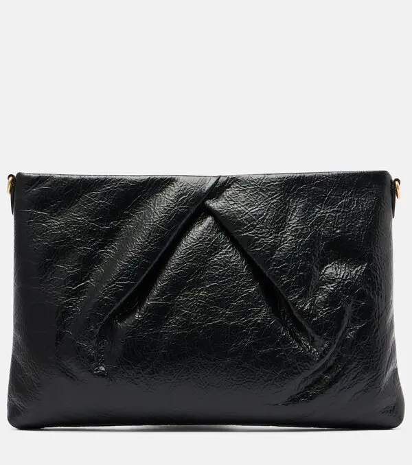 Dries Van Noten Leather Clutch