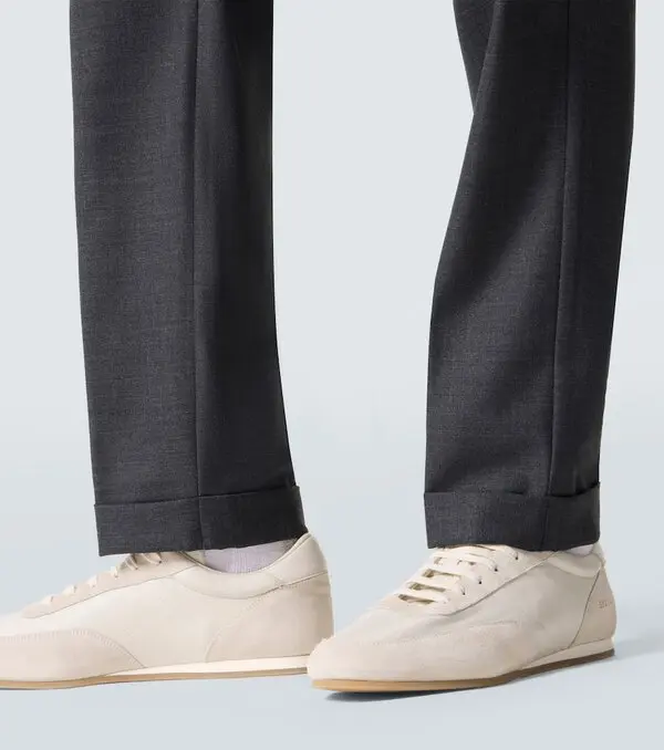 Herno Gabardine Straight Pants