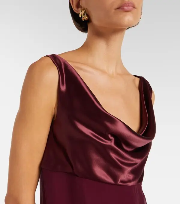 FERRAGAMO Strapless Midi Dress