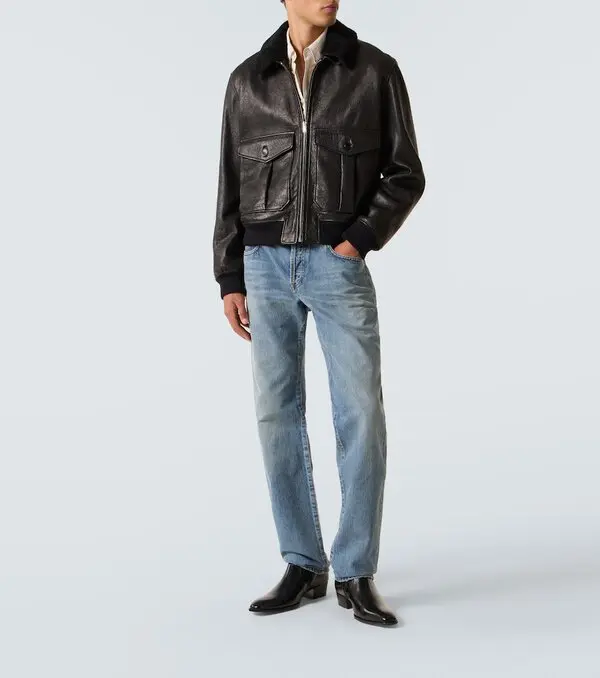 Saint Laurent Low-rise Slim Jeans