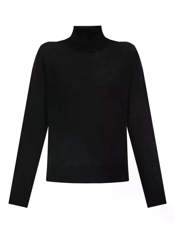 Dsquared2 Logo-embroidered Turtleneck Jumper