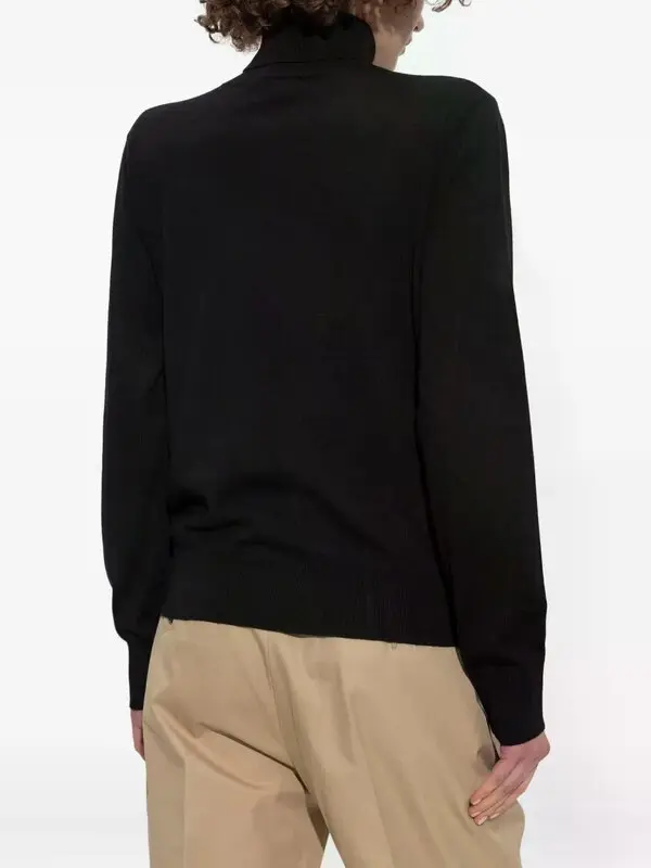 Dsquared2 Logo-embroidered Turtleneck Jumper