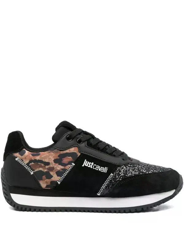 Just Cavalli Leopard-print Sneakers