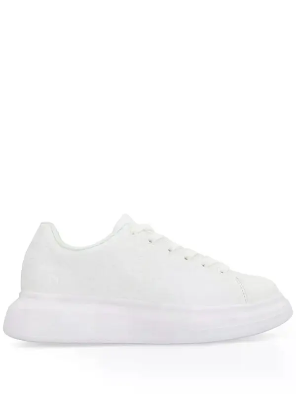Just Cavalli Debossed-logo Platform Sneakers