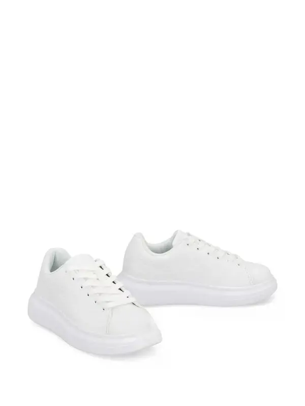 Just Cavalli Debossed-logo Platform Sneakers