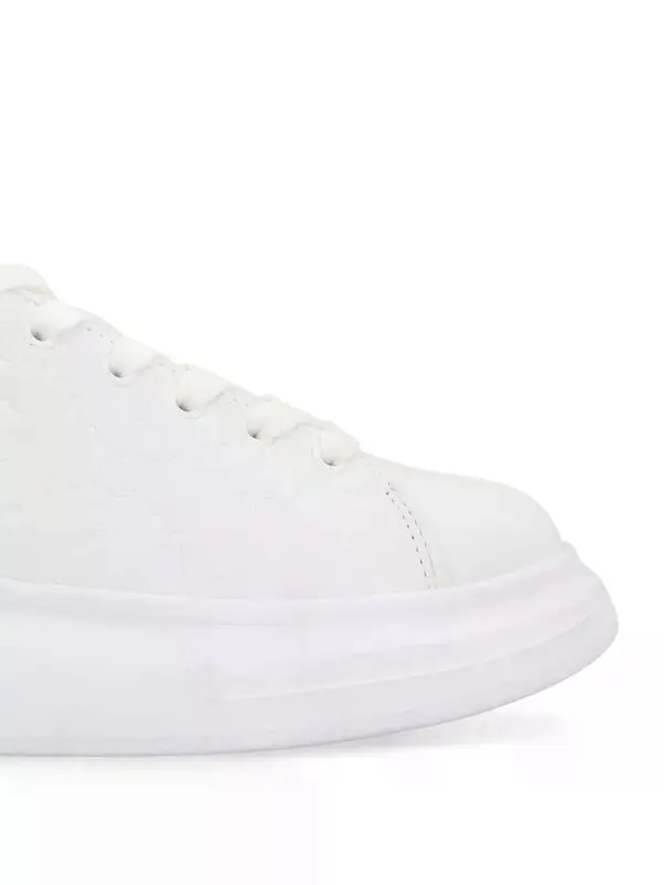 Just Cavalli Debossed-logo Platform Sneakers