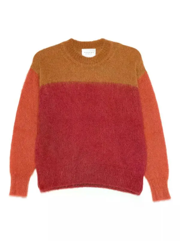 MARANT ETOILE Colorblock Wool-blend Sweater